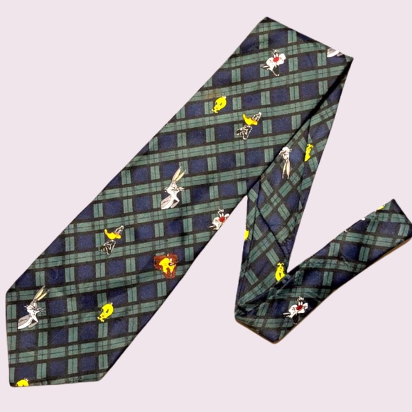 Warner Bros. | Accessories | Vtg Looney Tunes Characters Neck Tie ...